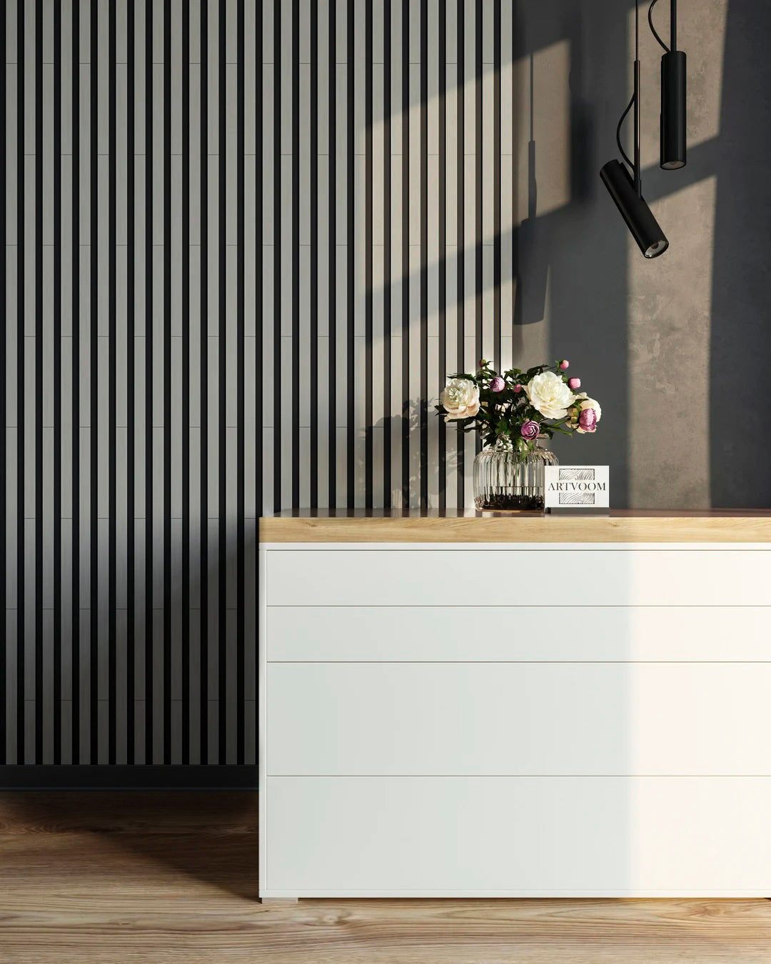 WALL PANEL GRIS INVIERNO – Aventura Creaciones